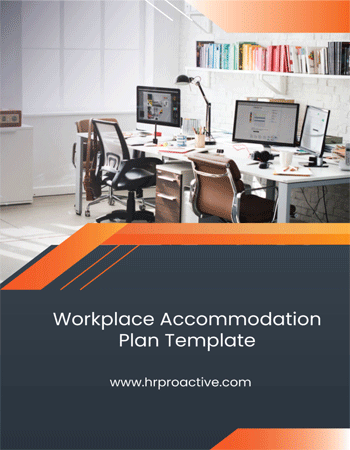 Landing Page – Workplace Accommodation Plan Template - HR Proactive Inc.